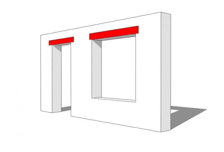 Insulated lintels – Panelo